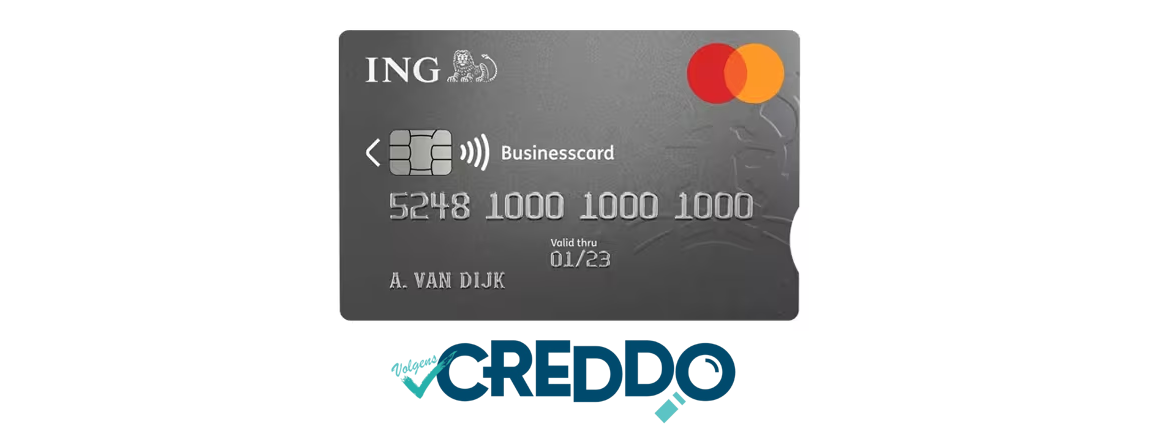 ING Business Creditcard volgens Creddo (met review)